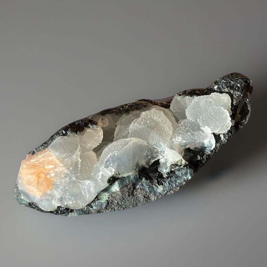 Natural Apophyllite With Stilbite on Basalt Matrix – Zeolite Crystal ...