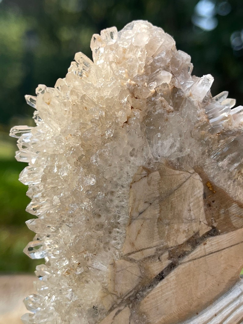 Natural Quartz Cluster Hand Carved Mermaid • Crystal Quartz Stone ...