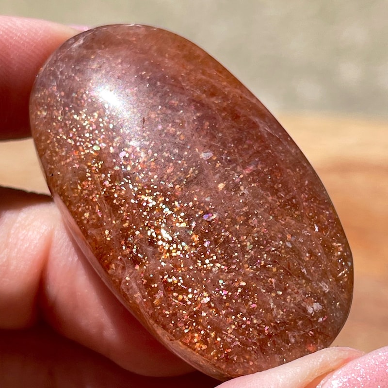Confetti Sunstone Palmstone - Etsy