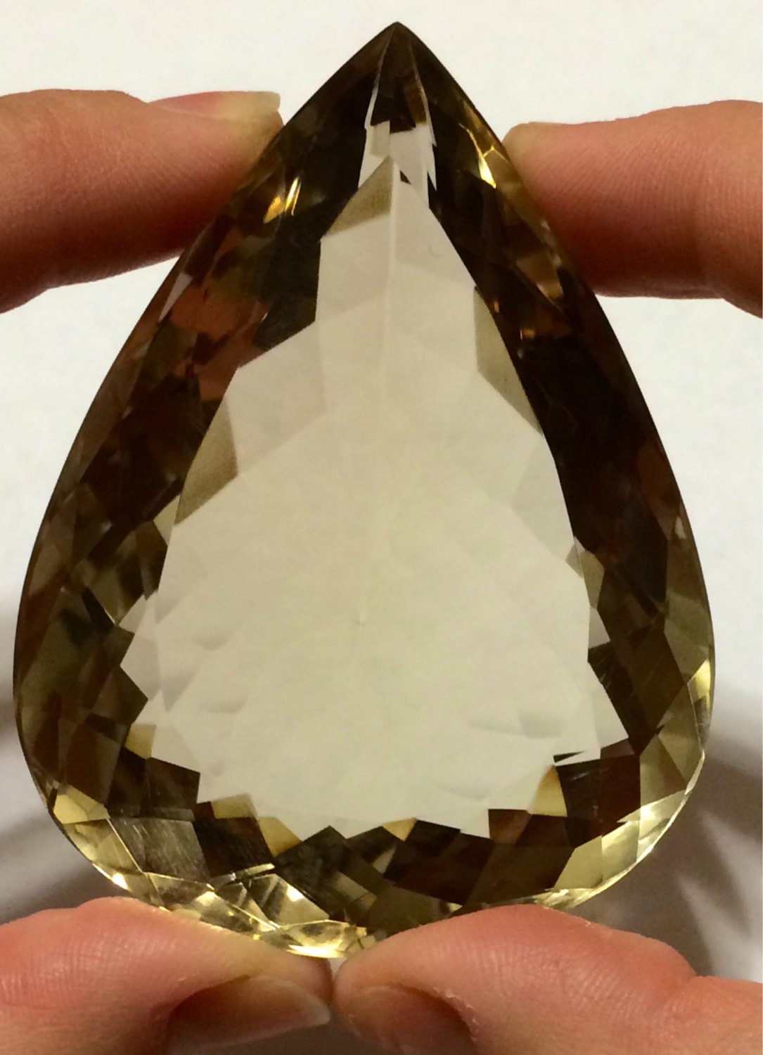 Giant Pear Cut Smocky Quartz 668.85 ctw, Natural Pear shape Smoky Brown ...