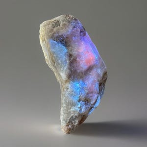 Hackmanite Rough Specimen Uv-reactive • Large Raw Hackmanite • Purple ...