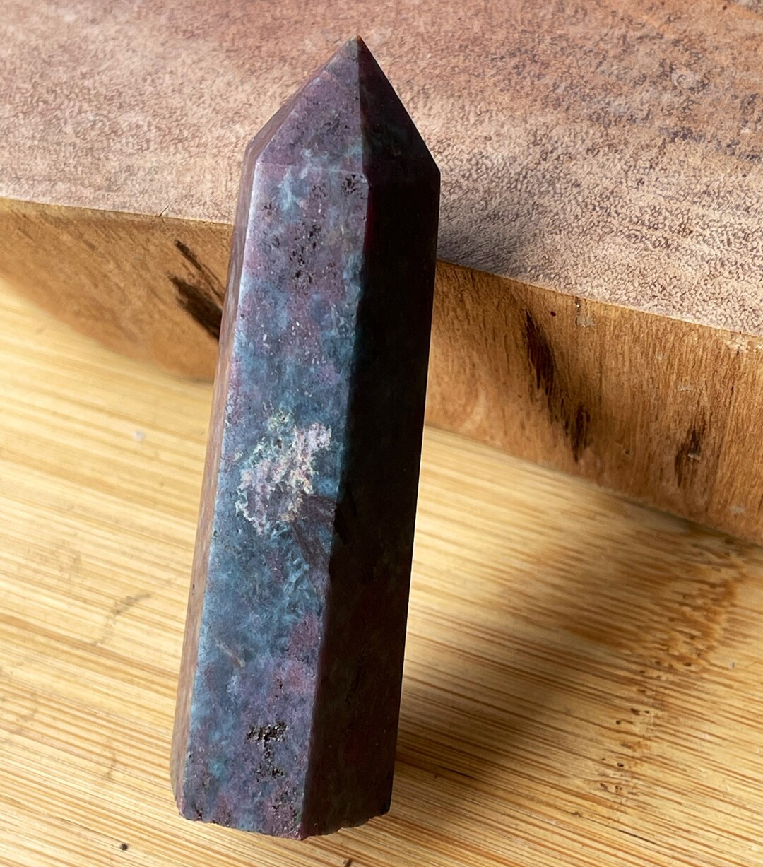 Ruby in Kyanite UV Reactive Tower - Etsy