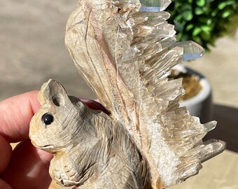 Squirrel Quartz - Etsy