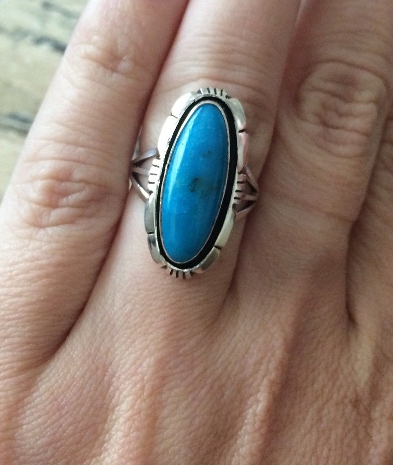 Chic Earthy and On-trend Sterling Silver 21 X 7.5mm Oval - Etsy