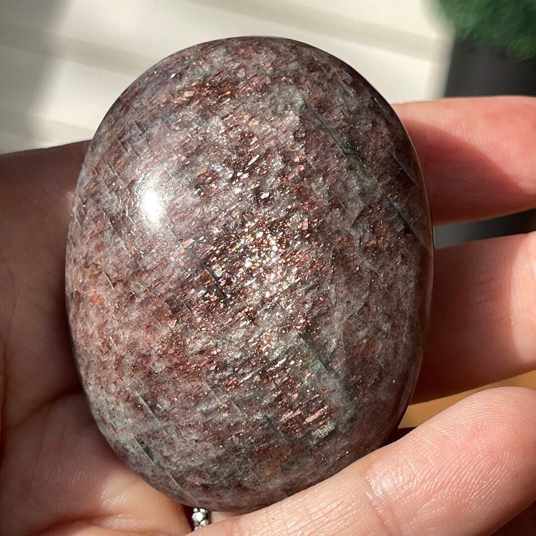 Iolite Palm With Pink Silver Flashes AAA Iolite Rare Find Crystals ...