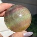 Candy Fluorite HQ Large Sphere With Green Pink Yellow Banding - Etsy