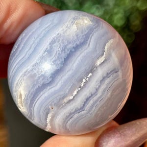 Blue Lace Agate High Quality Collectible Sphere - Etsy