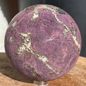 Purpurite Heterosite XXL Sphere From Namibia, Manganipurpurite, Na ...