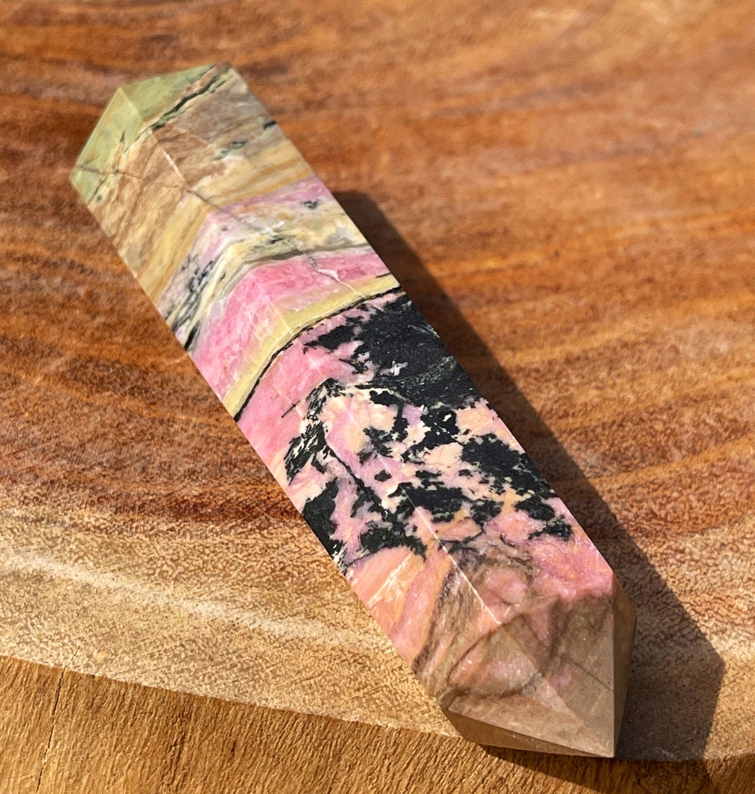 Rhodonite Tower Pink Manganese home Decor, Crystal Gifts AAA Grade ...