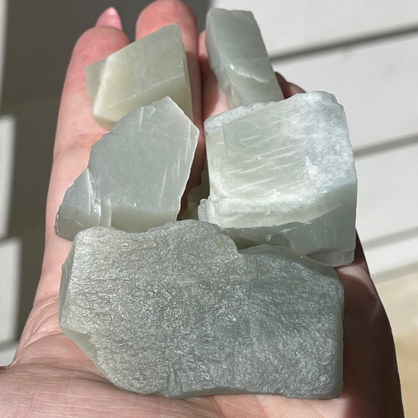 Sage Green Crystal - Etsy