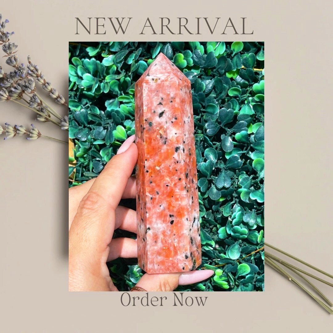 Sunstone Tower Sunstone Joy Restores ALL CHAKRAS AAA Grade Crystals - Etsy