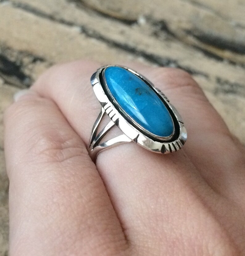 Chic Earthy and On-trend Sterling Silver 21 X 7.5mm Oval - Etsy