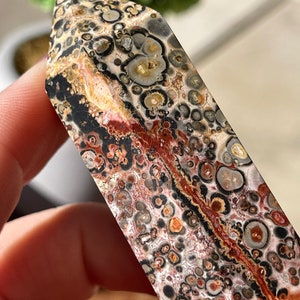 Leopard Skin Jasper Tower Pink Leopard Jasper Rhyolite, Jaguar Stone ...