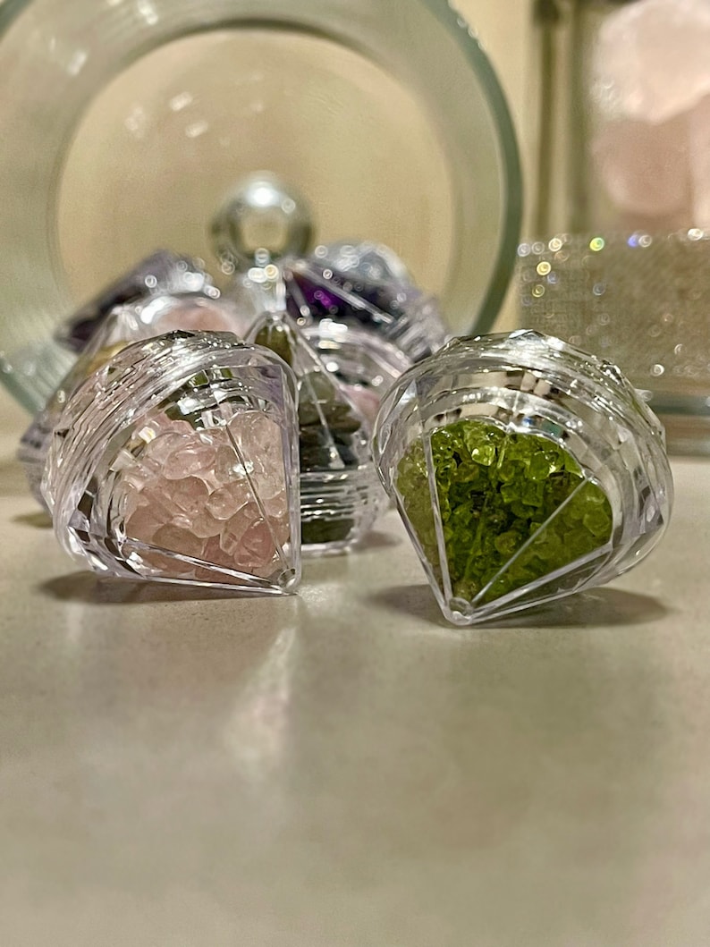 Crystal Party Favors | Tumbled Stones Gift Bags | Birthday-wedding ...