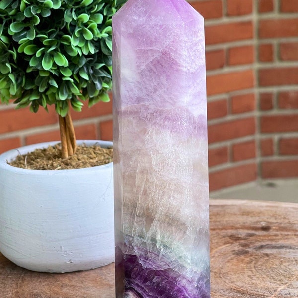 Large Green Fluorite Tower - Etsy