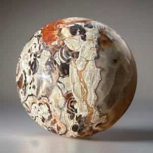 Money Agate Sphere With Quartz • Fortune Agate Crystal - Etsy