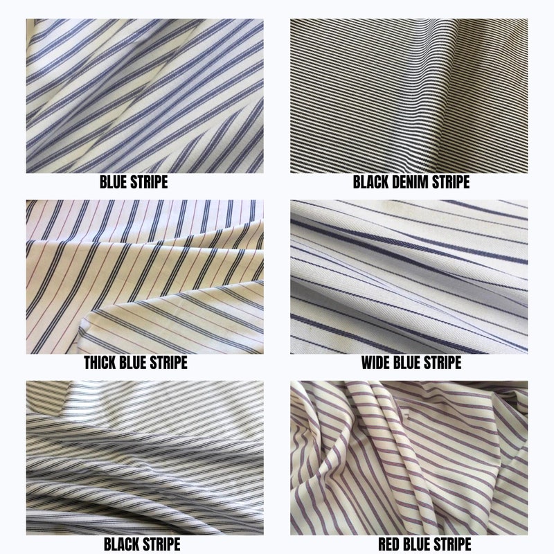 Wide Stripe Fabric - Etsy