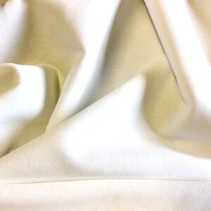 Optic White Cotton Dressmaking Velveteen Fabric Lightweight-by TRULY ...