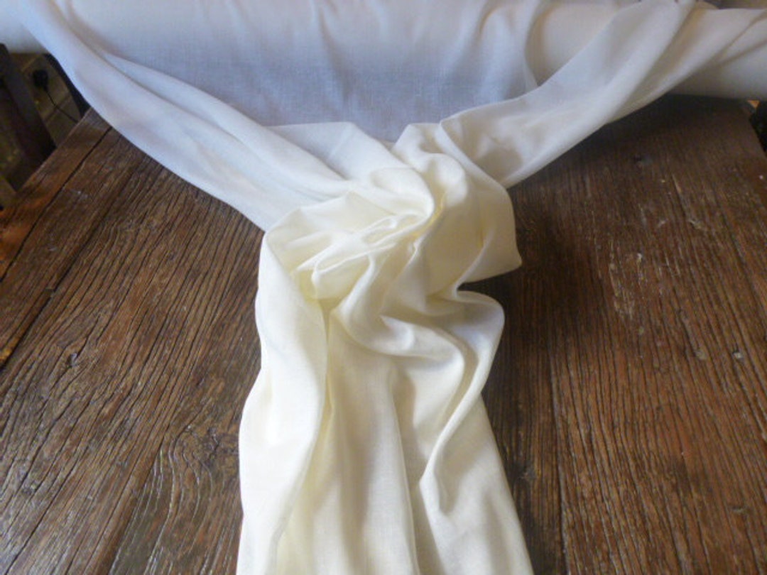 Cream Colour Muslin 3m 5m & 10m 60 Wide 65gsm Good Quality Pre Cut ...