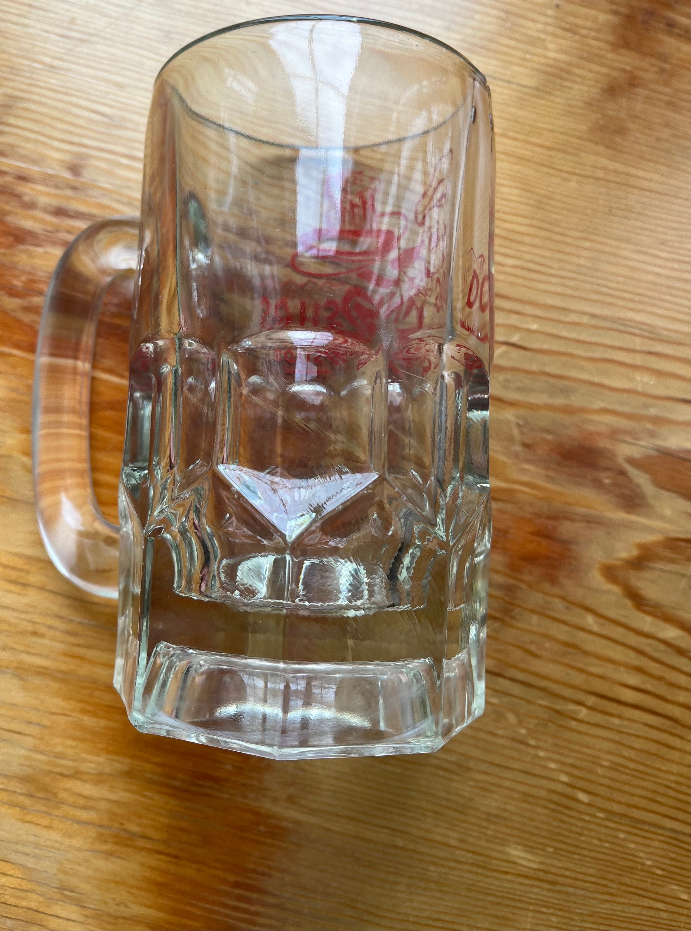 Vintage Dog N Suds 6.5 Glass Mug - Etsy