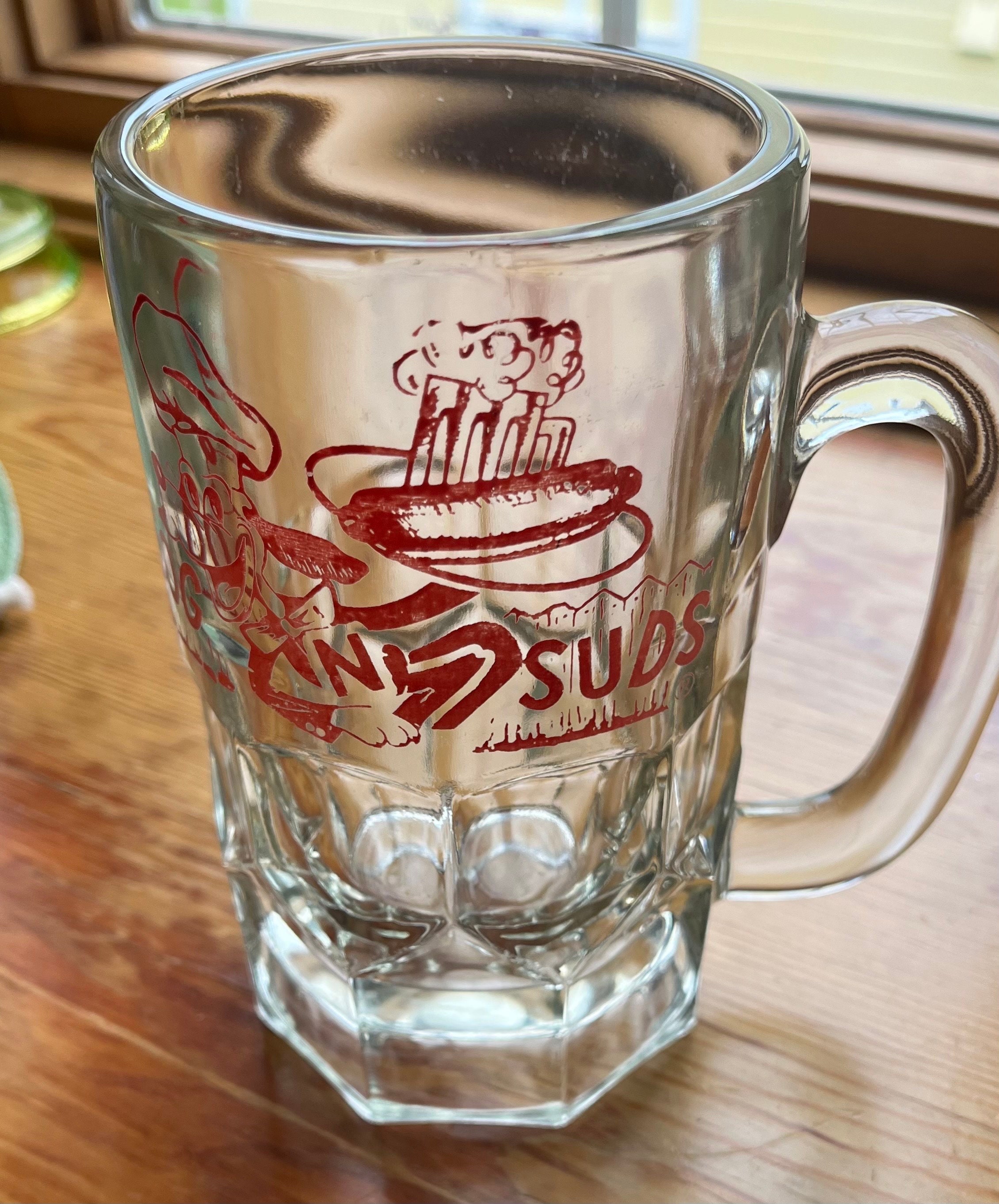 Vintage Dog N Suds 6.5 Glass Mug - Etsy