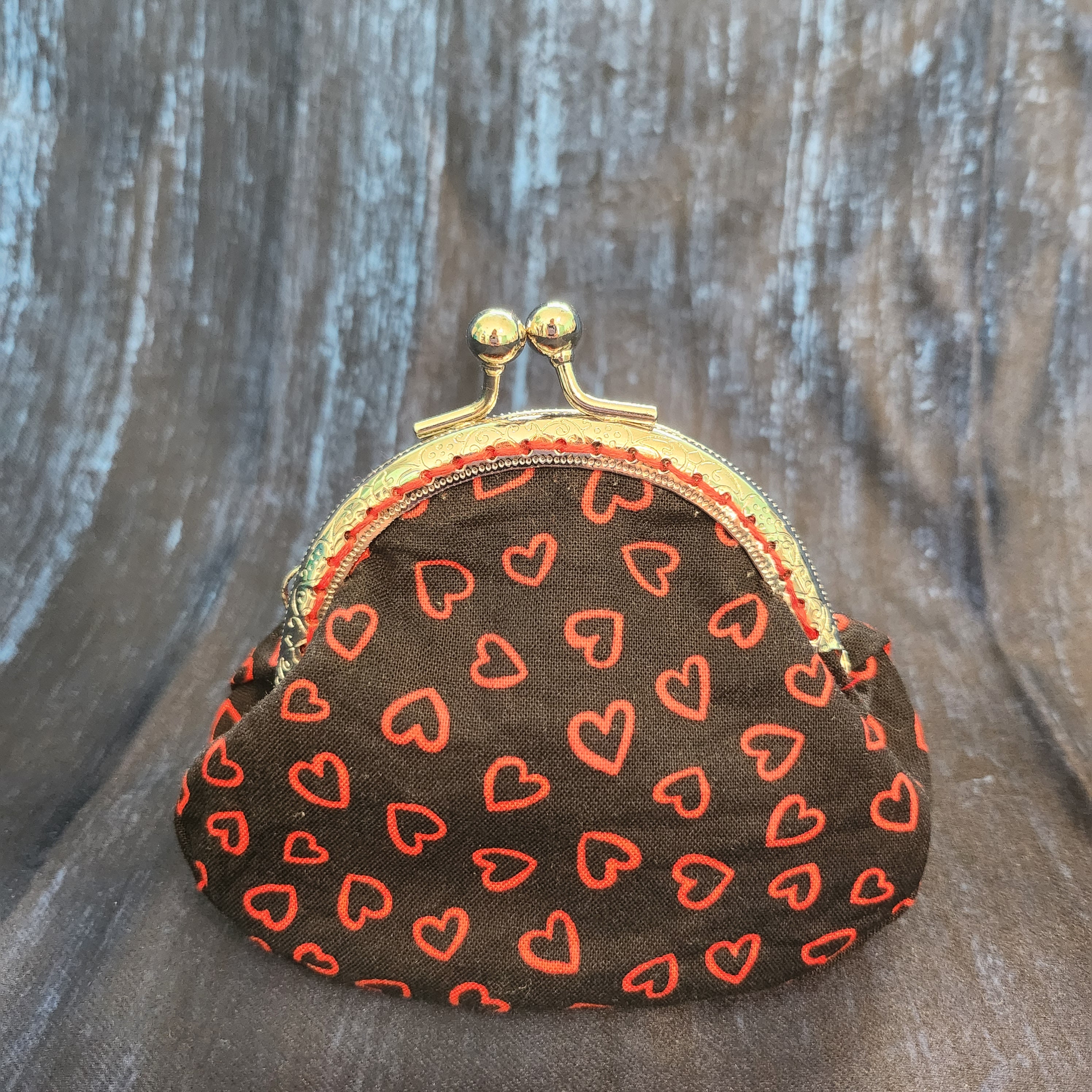 Coin Purse With Metal Frame Closure - Etsy