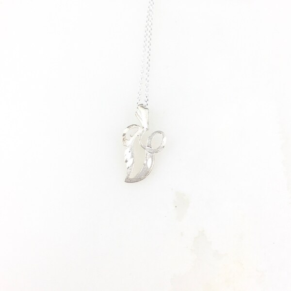 V Necklace - Etsy