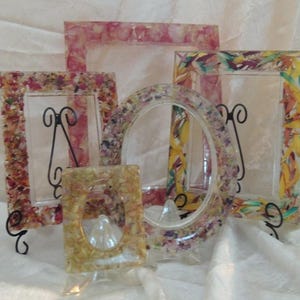 Photo Frame Made From Flowers - Etsy