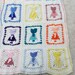 Vintage Crocheted Sun Bonnet Crib Throw Lap Blanket Holly Hobby ...
