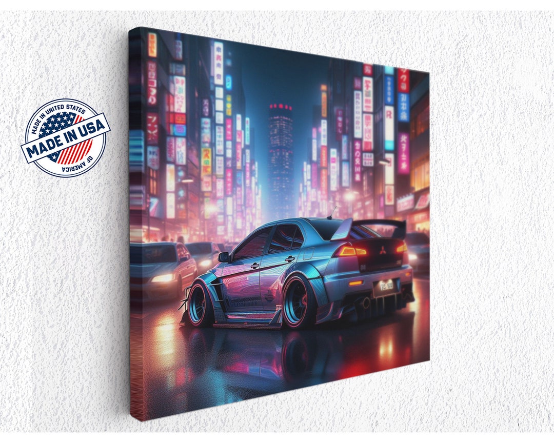 Evo Side View Square Size Canvas Artwork, Home Decor,wall Hangings ...