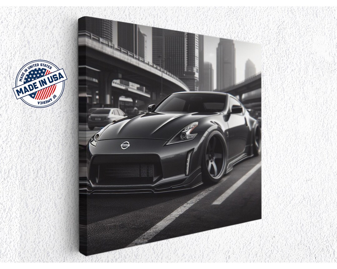 370z Zoomed in Square Size Canvas Artwork, Home Decor,wall Hangings ...