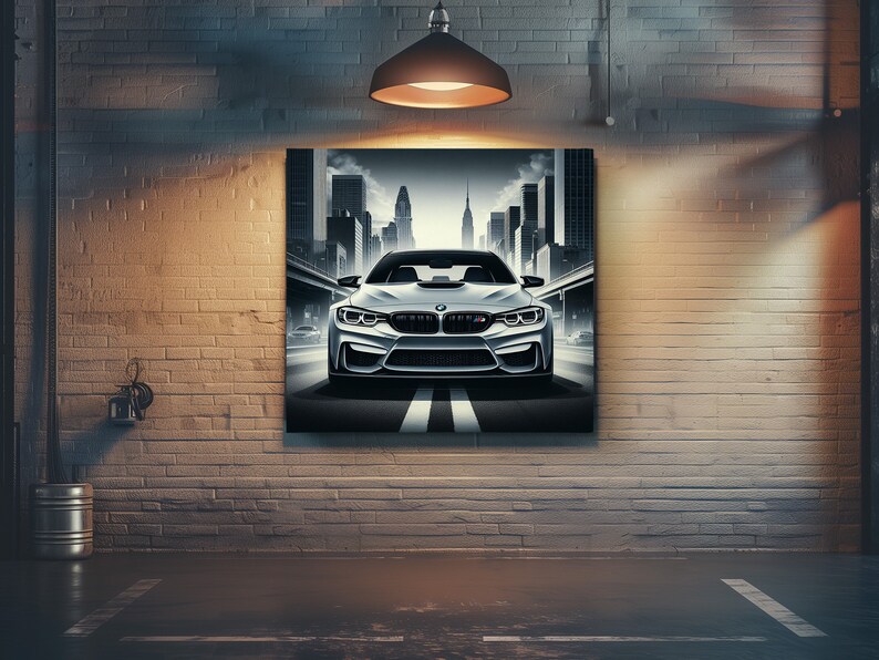 F80 M3 Square Size Canvas Artwork, Home Decor,wall Hangings, Uniquely ...