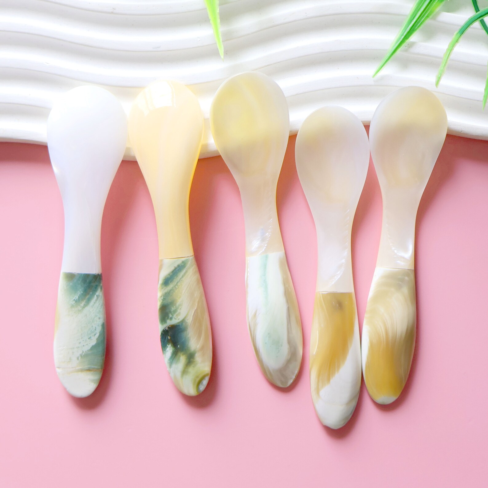 Shell Utensil Oyster Caviar Spoon, Seashell Spoon, Personalized Caviar ...