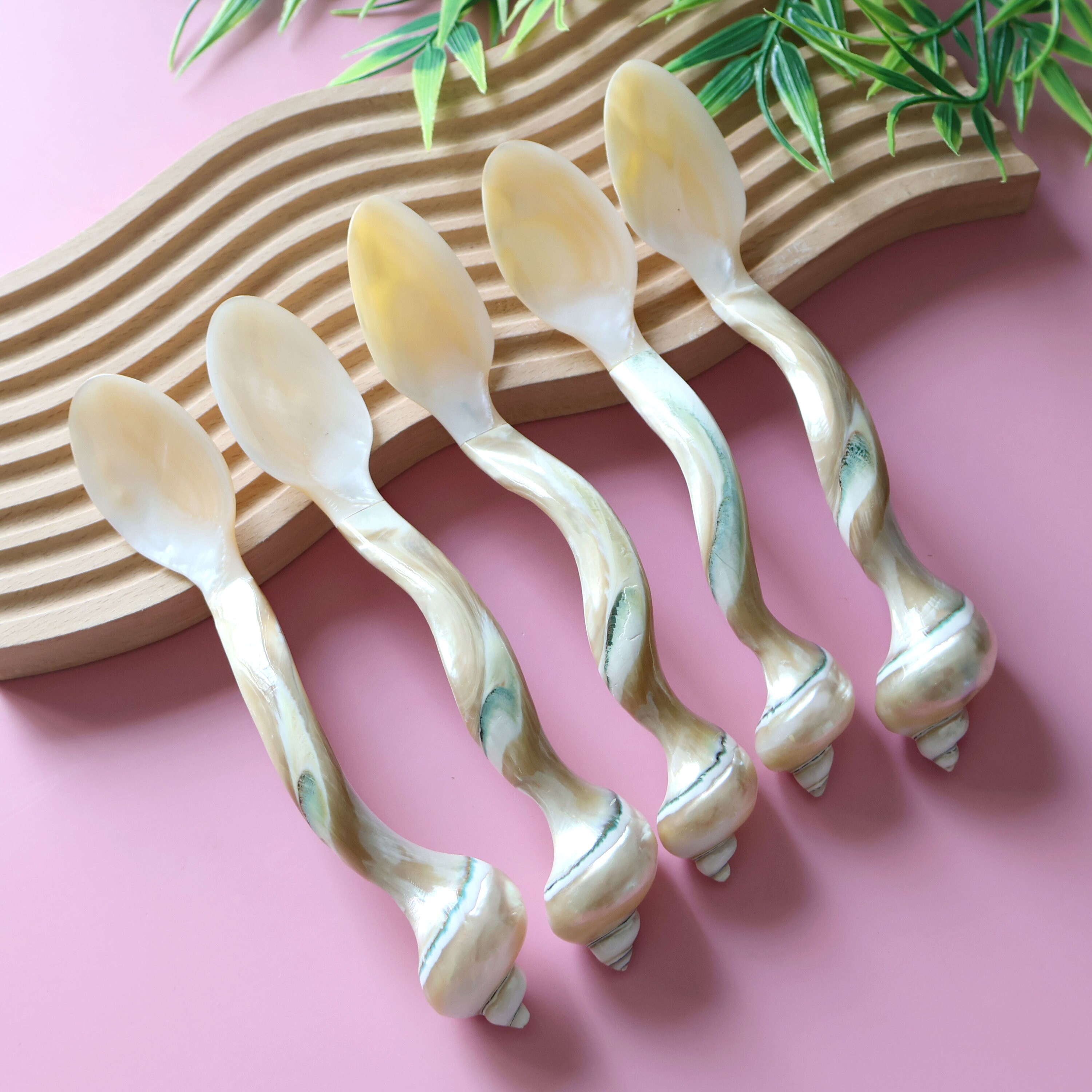 Mother of Pearl Caviar Spoon, Shell Utensil Oyster Caviar Spoon ...