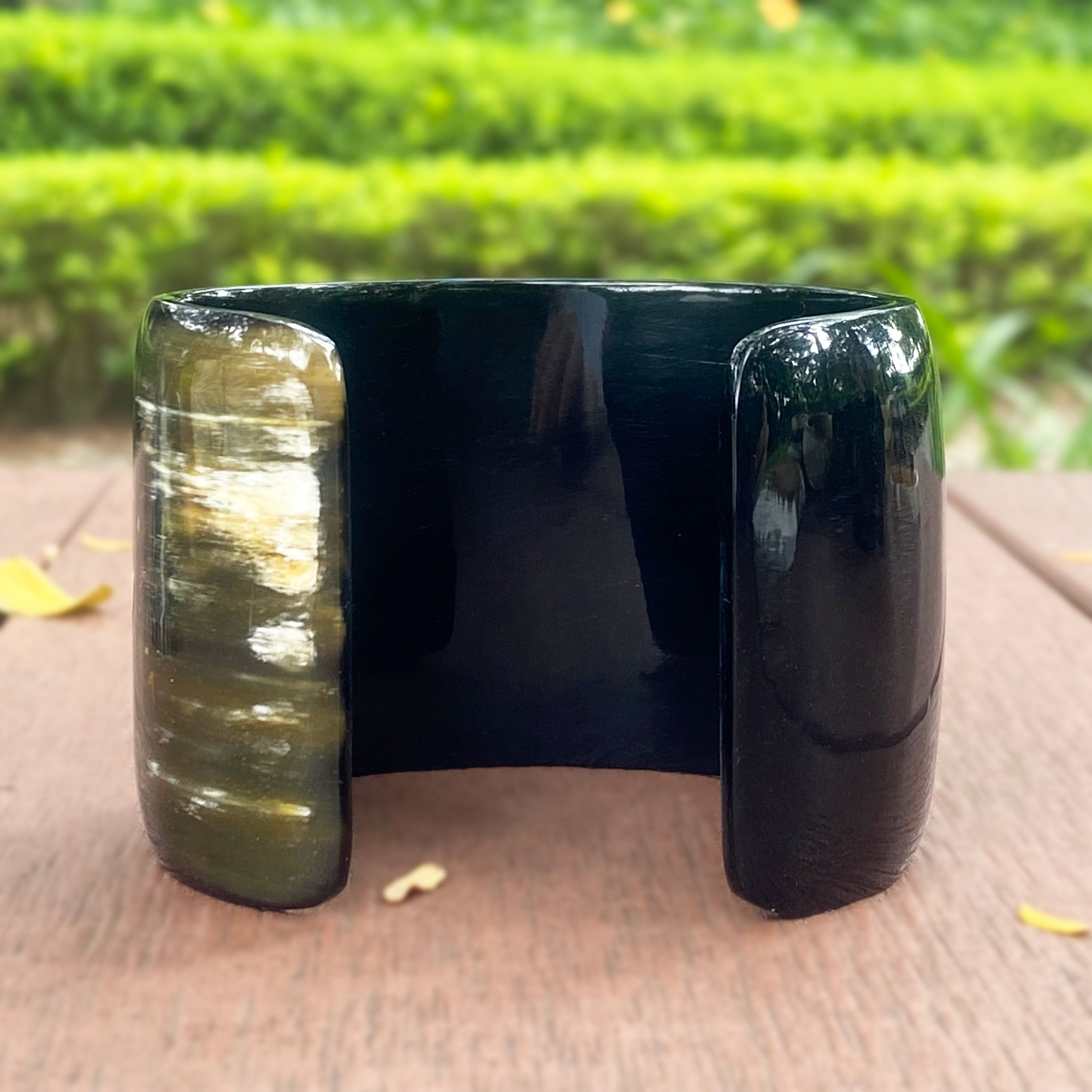 Handmade Original Natural Buffalo Horn Cuff, Buffalo Horn Cuff Bracelet ...