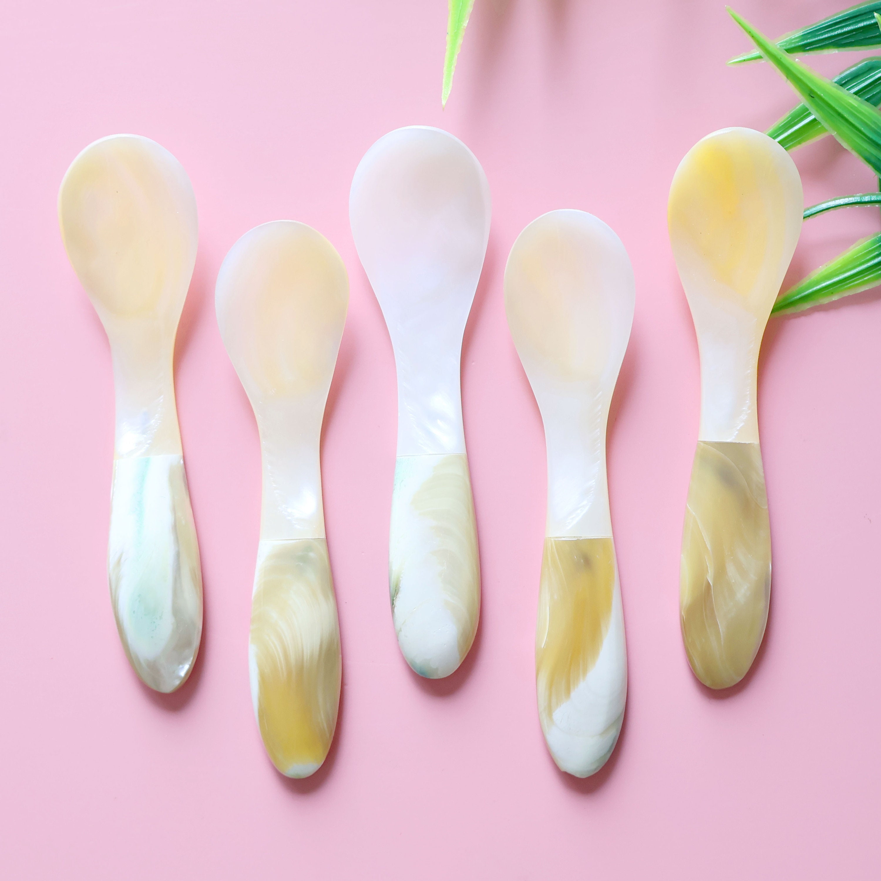 Shell Utensil Oyster Caviar Spoon, Seashell Spoon, Personalized Caviar ...