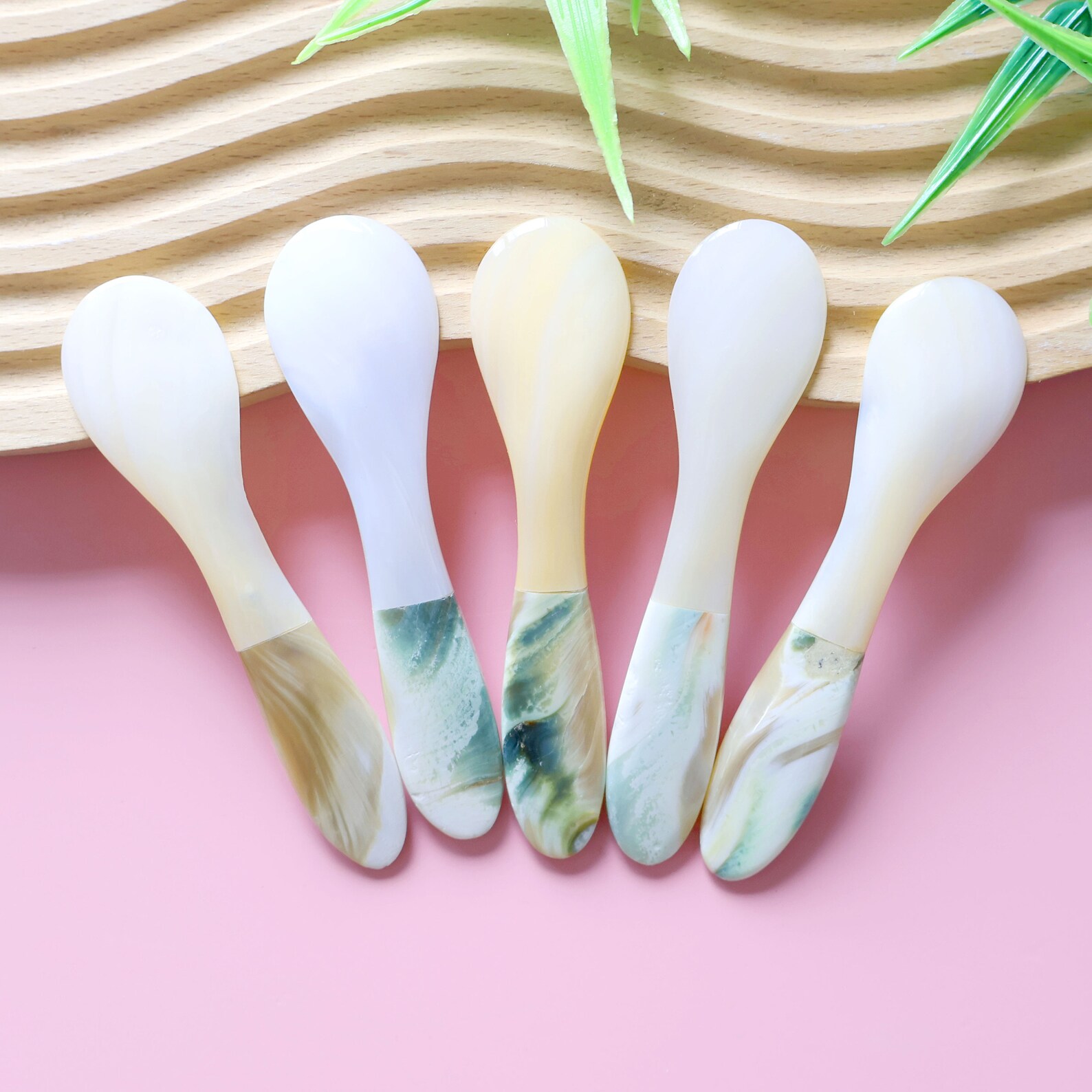 Shell Utensil Oyster Caviar Spoon, Seashell Spoon, Personalized Caviar ...