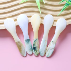 Shell Utensil Oyster Caviar Spoon, Seashell Spoon, Personalized Caviar ...