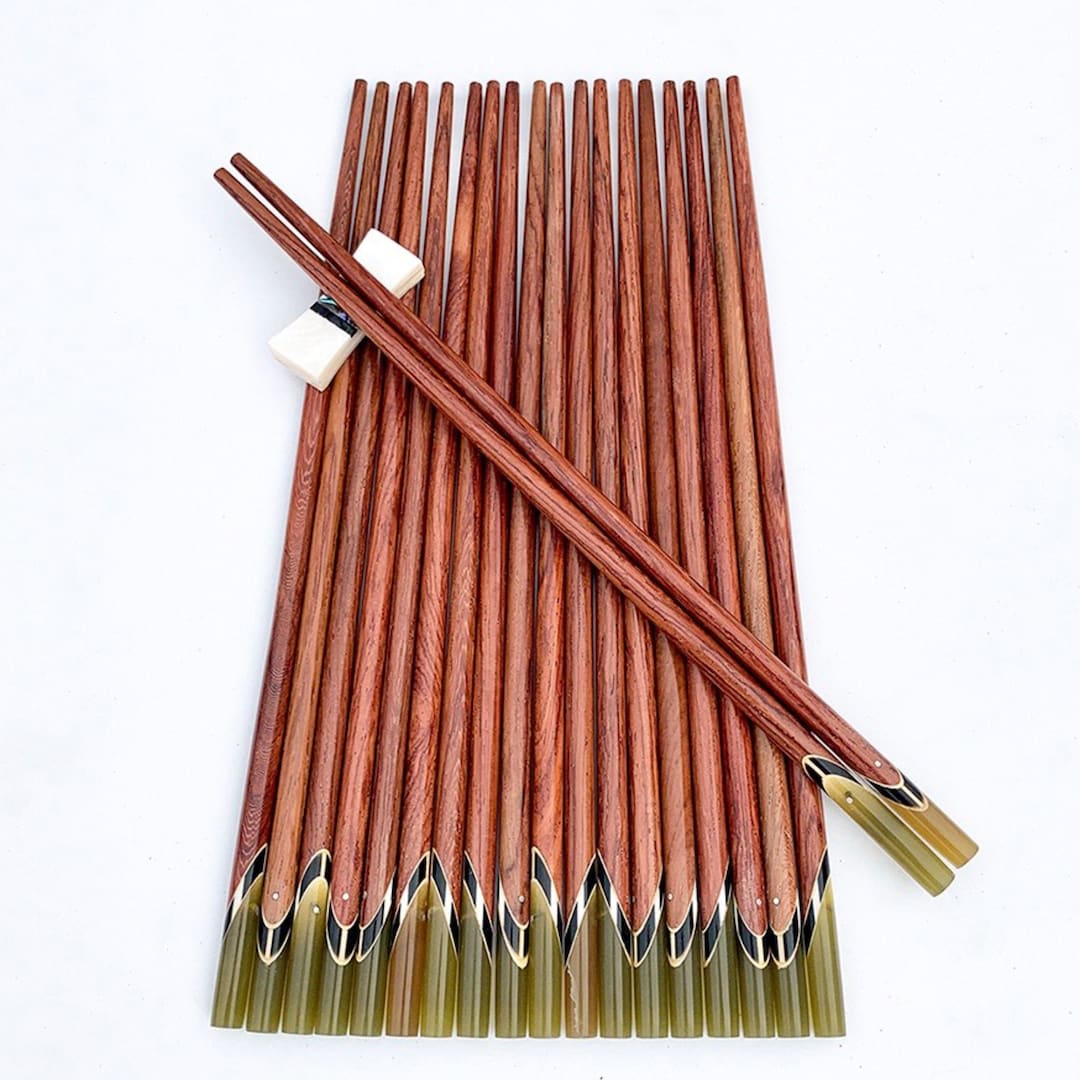 Custom Engraved Name Chopstick, Personalized Rosewood Chopsticks ...