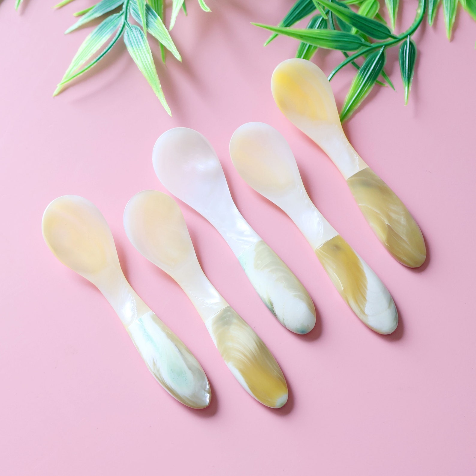 Shell Utensil Oyster Caviar Spoon, Seashell Spoon, Personalized Caviar ...
