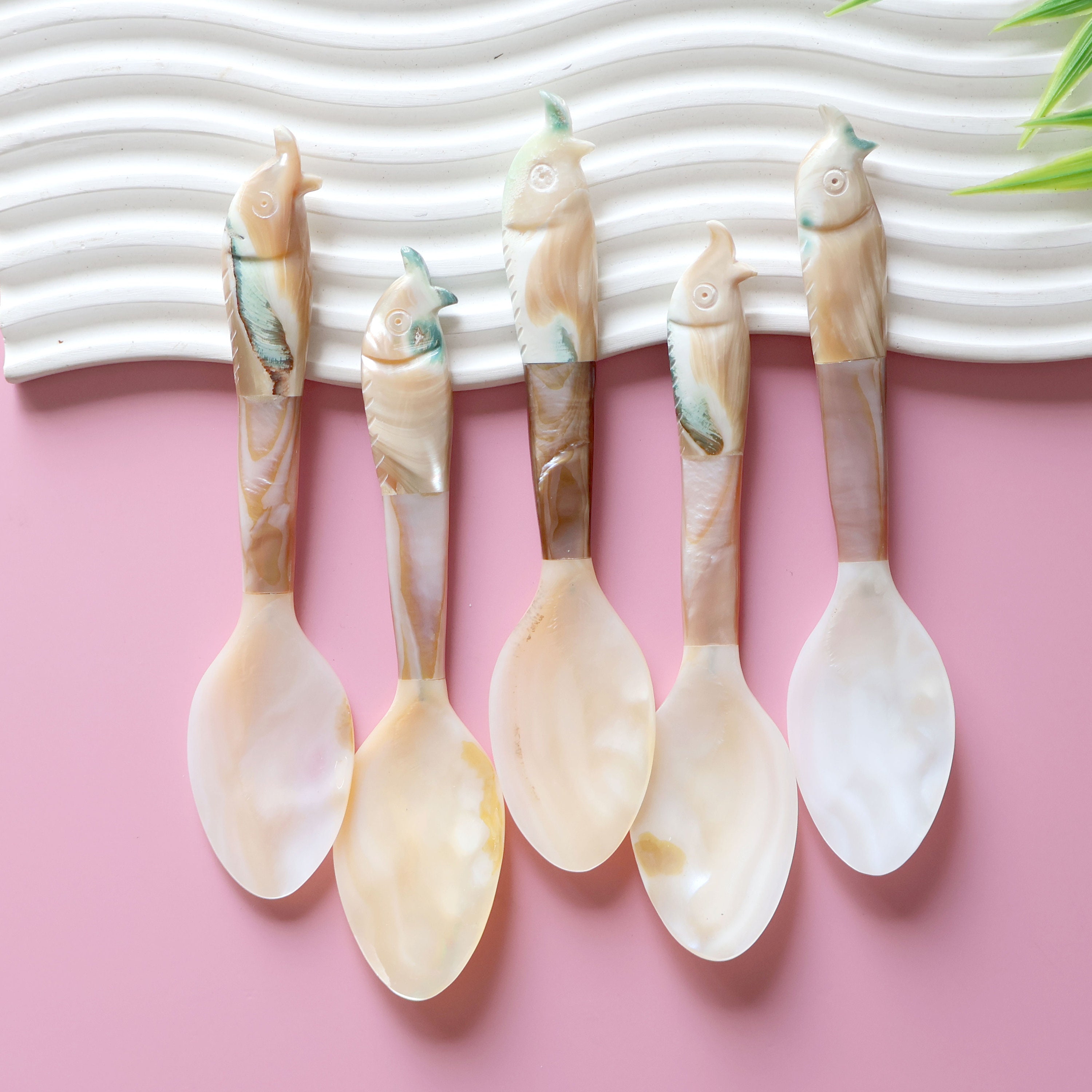 Seashell Spoon, Personalized Mother of Pearl Caviar Spoon, Shell ...