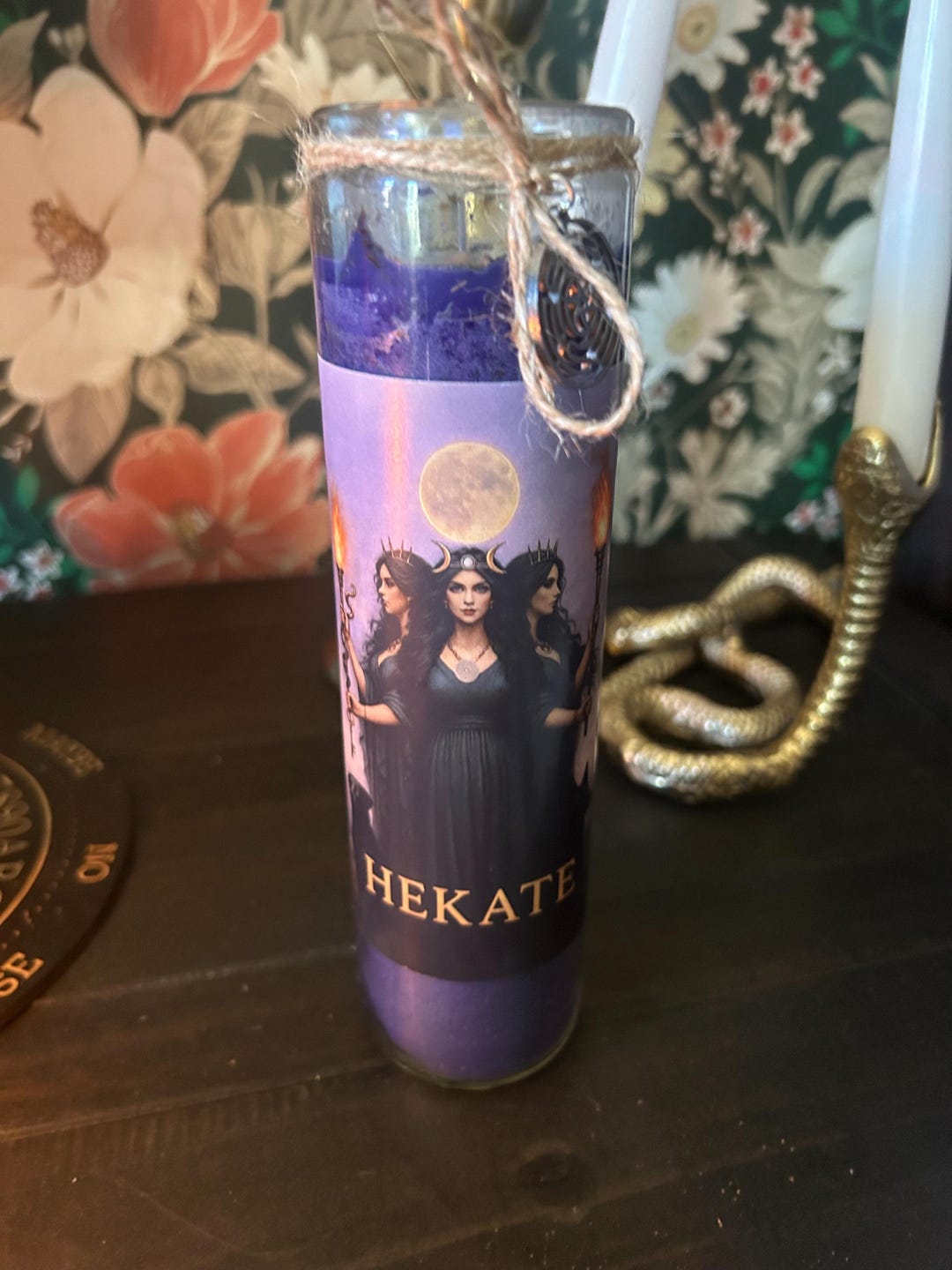 Hekate Ritual Candle – Protection, Guidance & Shadow Work - Etsy