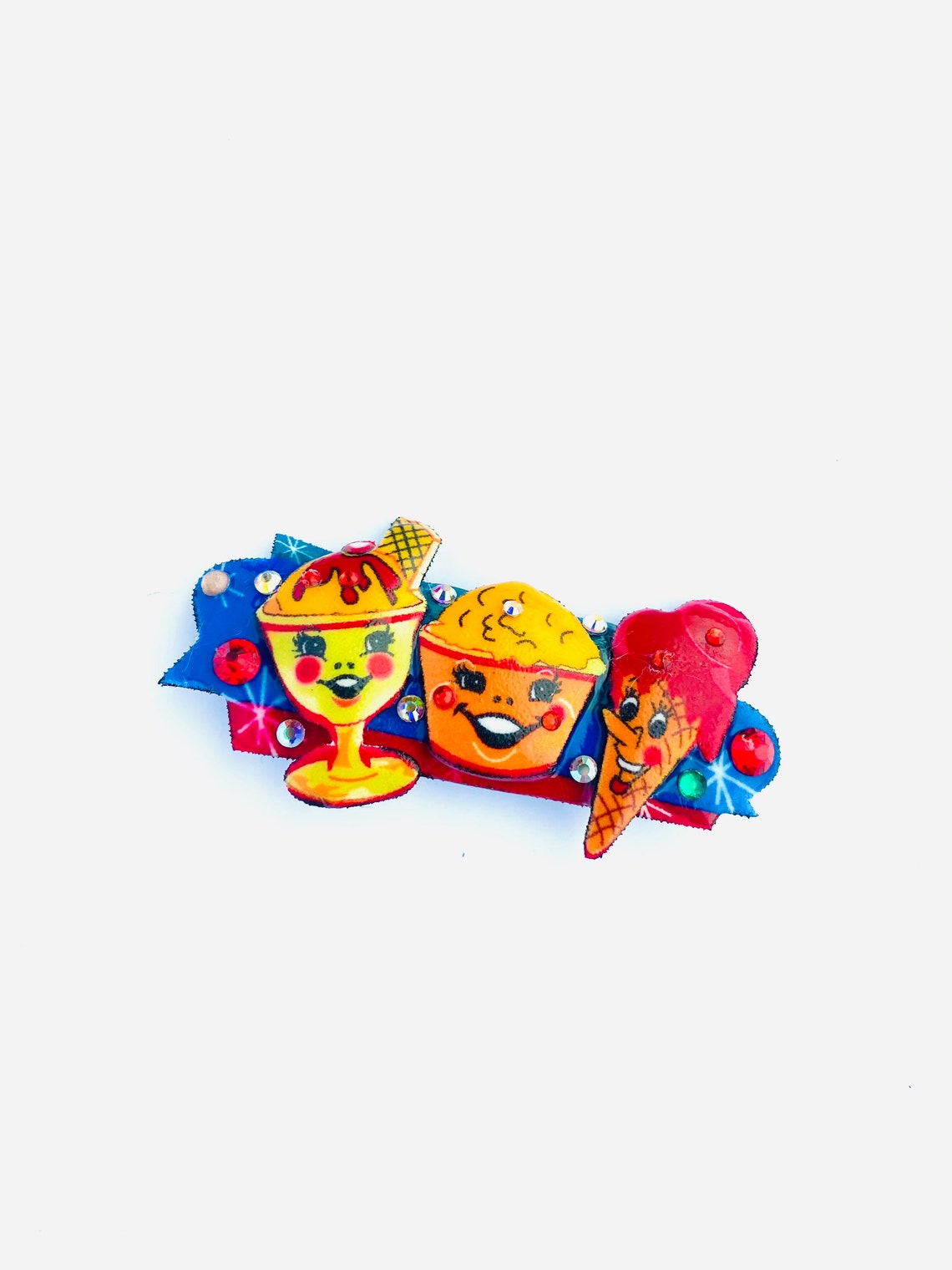 Retro Kitsch Broochbrooches for Hercute Broochpopcorn - Etsy UK