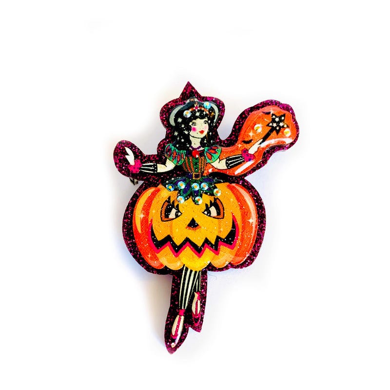 Halloween Brooch - Etsy