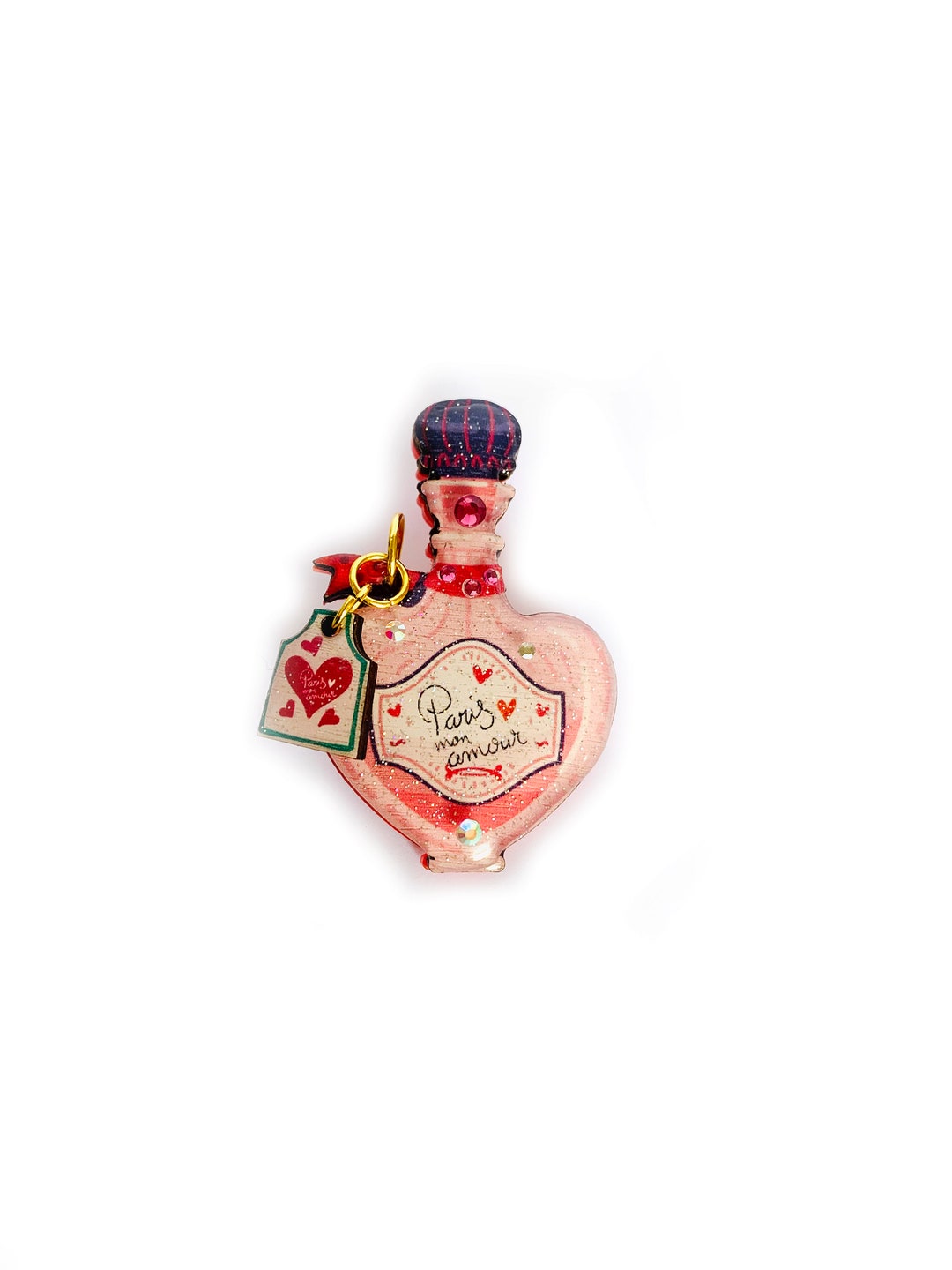 Perfume Bottle Brooch Retro Brooch Quirky Brooch Perfume Brooch Gifts ...