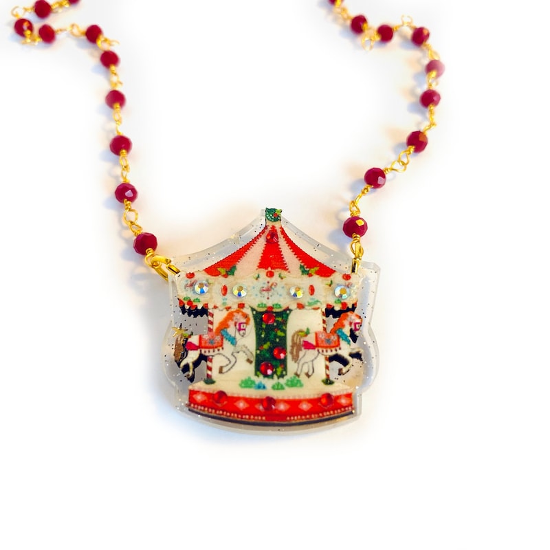 Carousel Necklace - Etsy