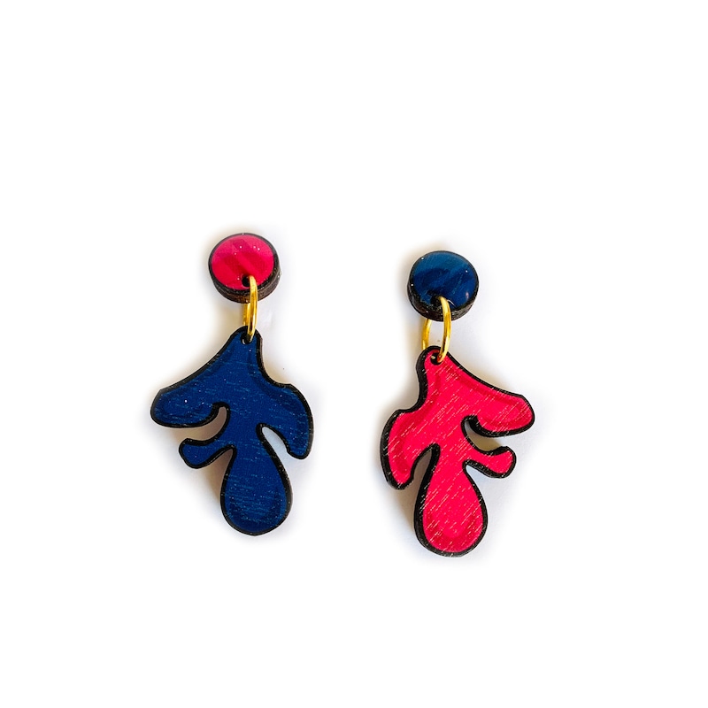 Wacky Earrings - Etsy