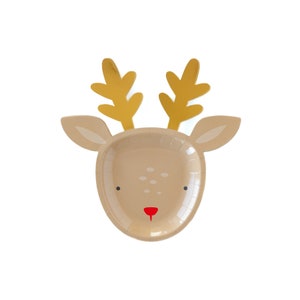 Dear Rudolph Reindeer Paper Plates Christmas Tablescape - Etsy