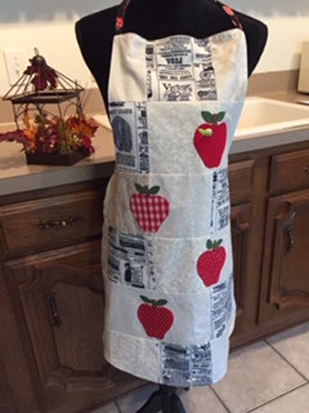 Apple Appliqued Design Apron, This Full Apron is Perfect for ...