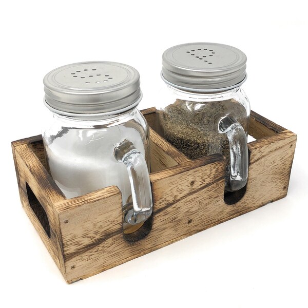 Salt Pepper Caddy - Etsy